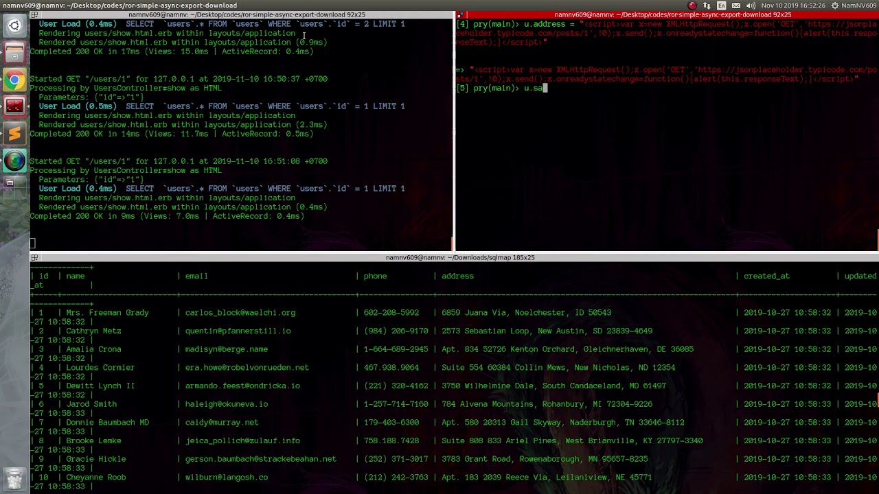 Web security basic: XSS Demo - YouTube