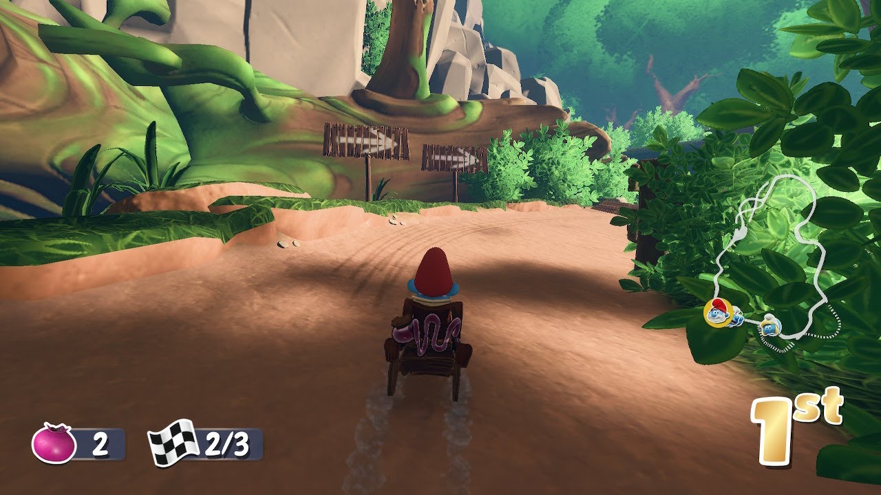SMURFS KART Gameplay 🏁 Nintendo Switch - Cute racing game - YouTube