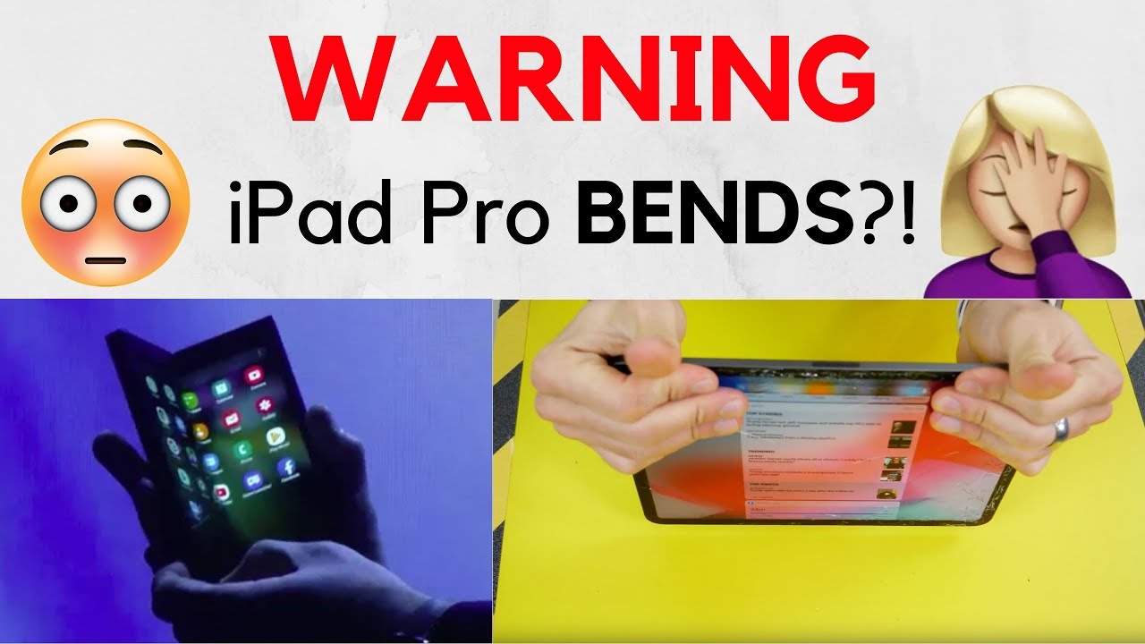 New iPad Pro FAILS Bend Test... Too Thin? - YouTube