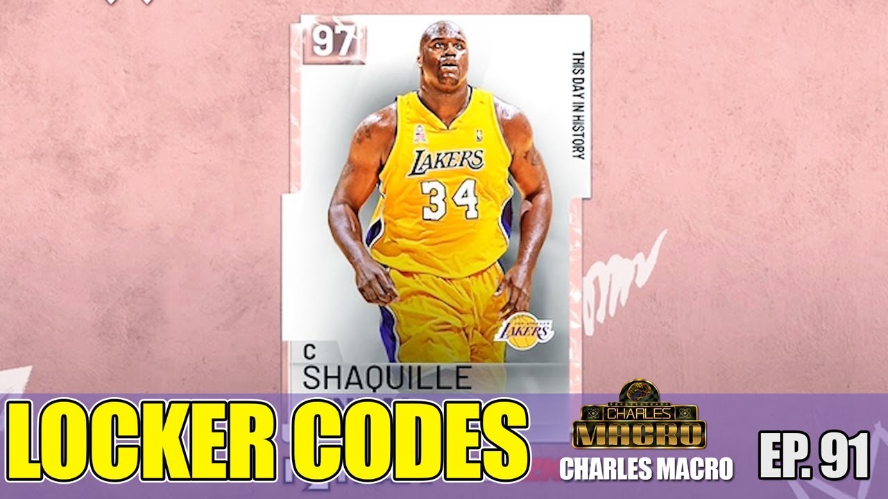 LOCKER CODES | DRIP PULLS | PINK DIAMOND SHAQUILLE ONEAL | FREE PACKS KEYS INFO | NBA 2K19 | Ep ...