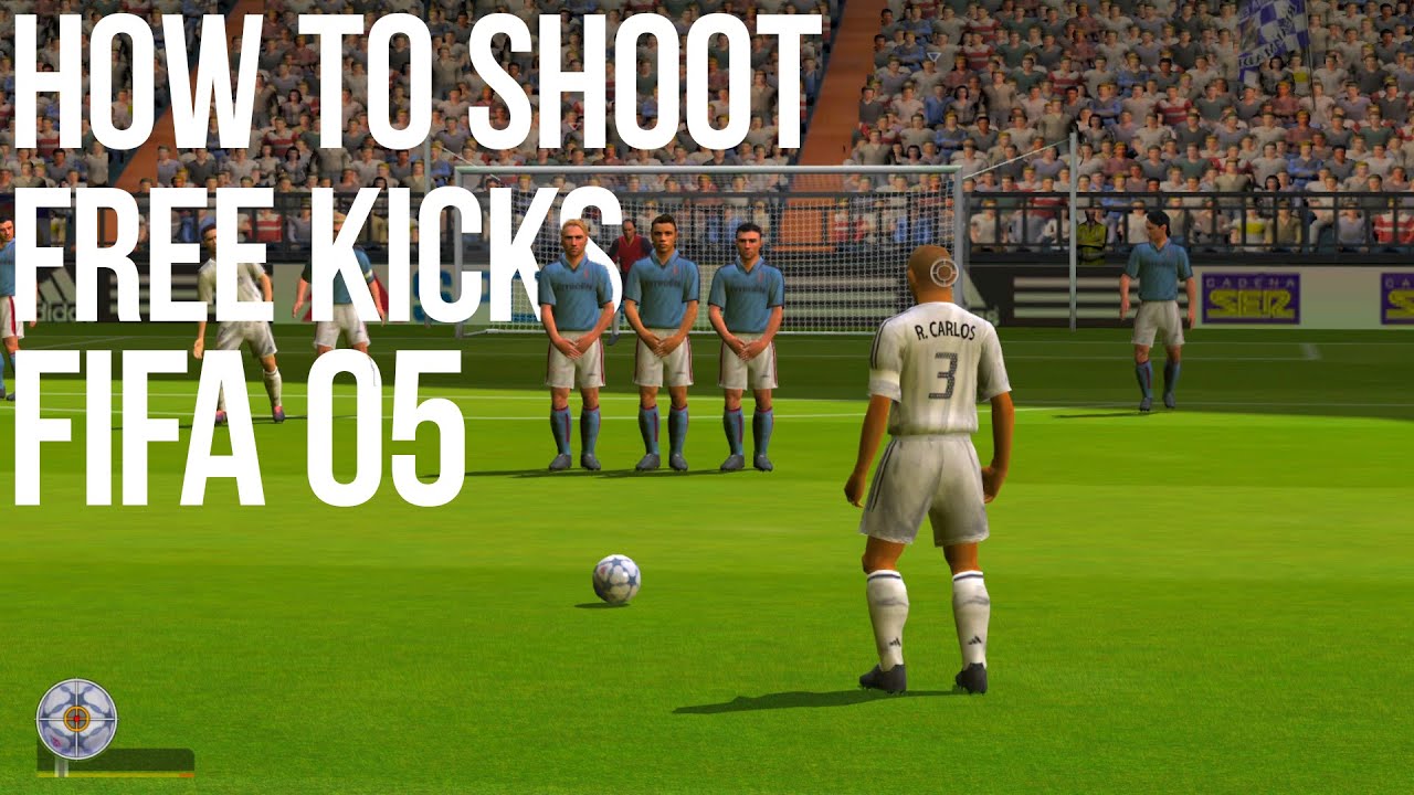 FIFA 05 (2005) - How To Shoot (Score) Free Kicks Tutorial - YouTube