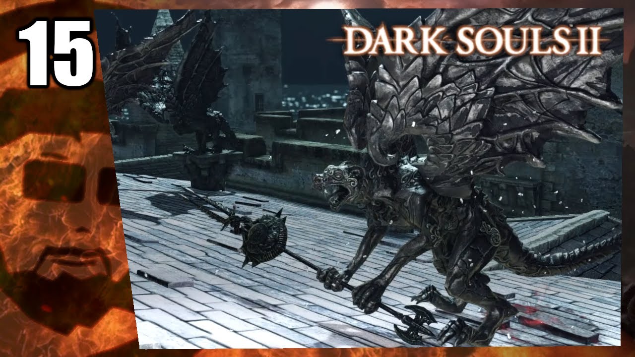Belfry Gargoyles BOSS Fight | Dark Souls 2 | BLIND Playthrough | Part ...