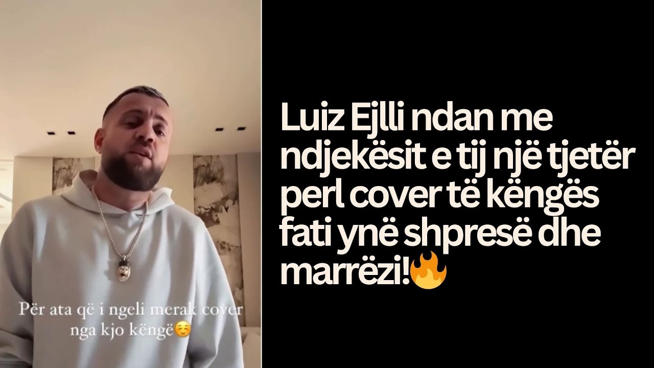 Luiz Ejlli ndan me ndjekësit e tij një tjetër perl cover të këngës fati ...