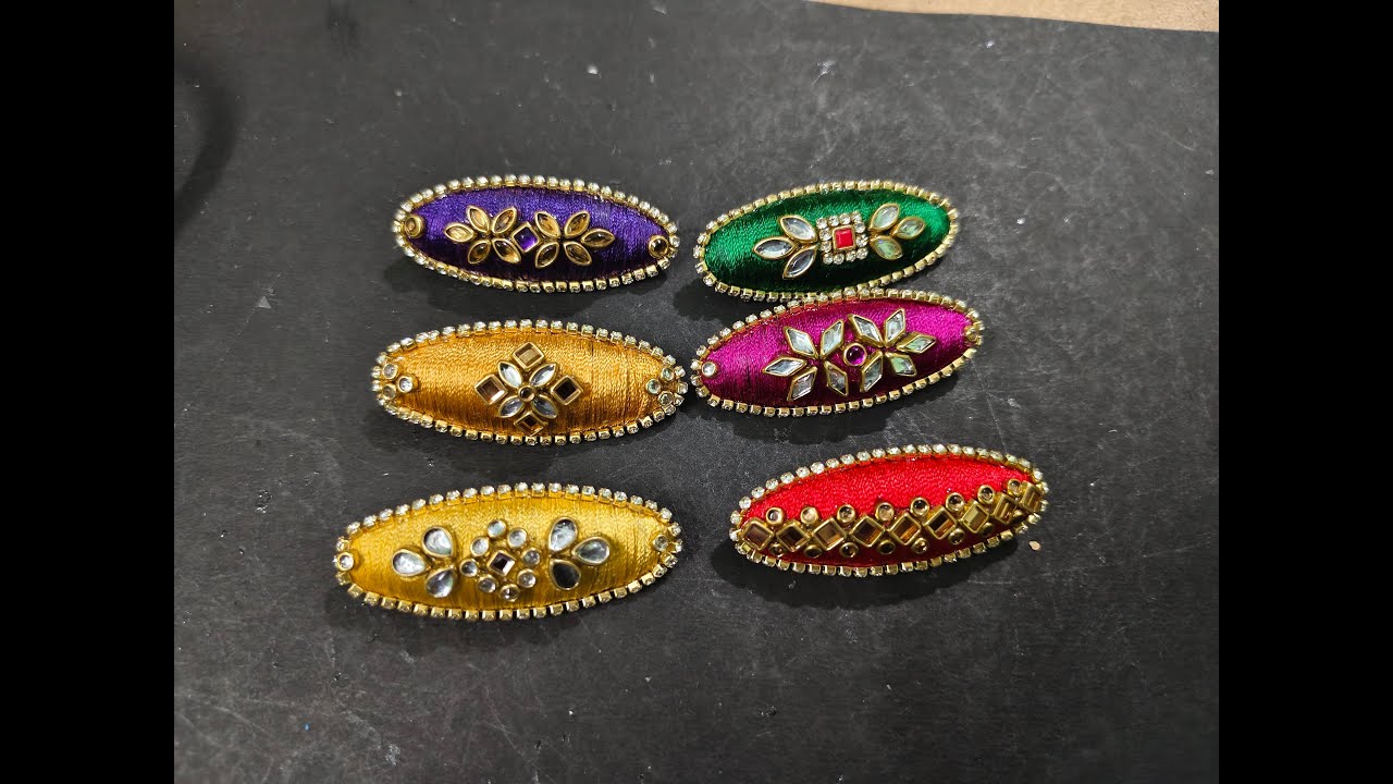 How to make saree pins easily/ saree pins చెయ్యడం ఎలా?? - YouTube