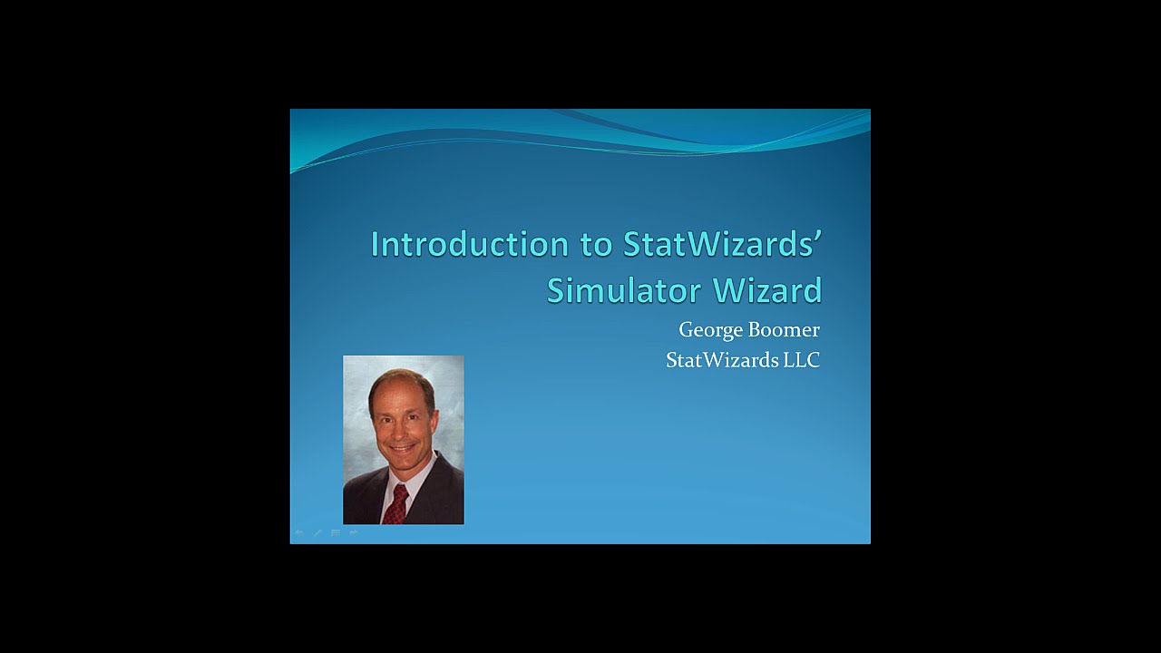Introduction to StatWizards Simulator Wizard - YouTube