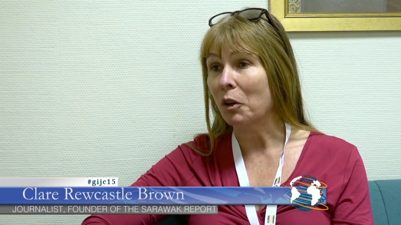 A One-Woman Battle: Interview with Clare Rewcastle Brown - YouTube