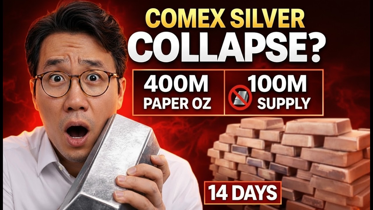14 DAYS Until COMEX Silver CRASHES — 400M Ounces vs 100M Inventory ...