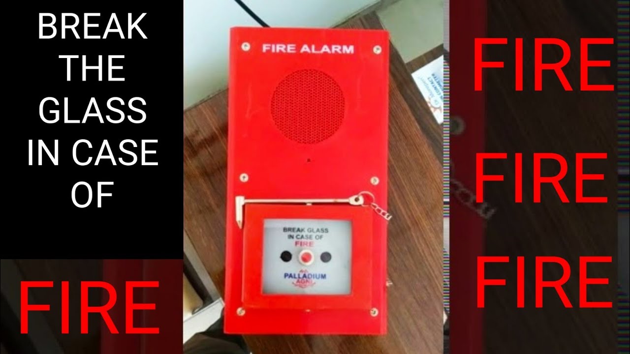 Fire alarm system | manual call point - YouTube