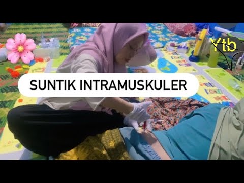 Kunjungan kerumah keluarga | suntik vitamin #suntik #intramuscular ...