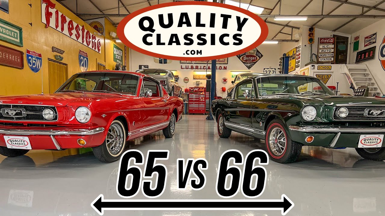 65 Vs 66 Mustang GT YouTube