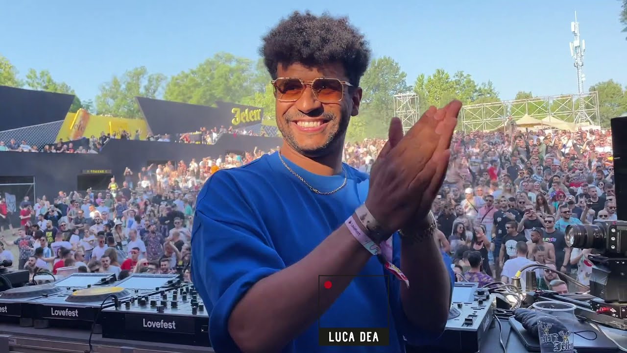 JAMIE JONES closing set @Lovefest Serbia 2021 by LUCA DEA - YouTube