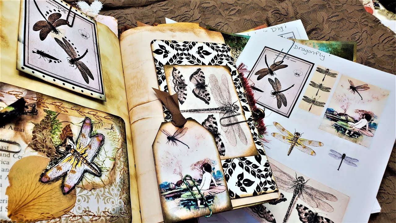 Junk Journal 10 Brand New Digital Printable Sets! & Tips on How to Use ...