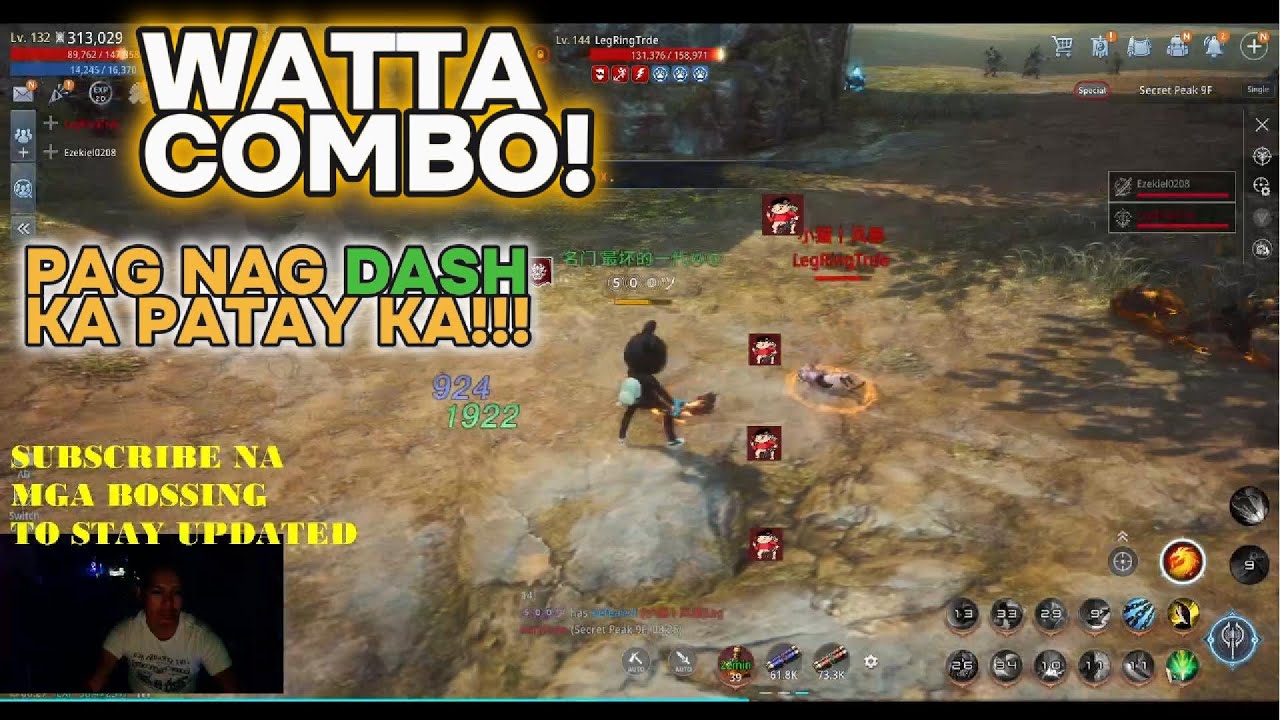 MIR4 GLOBAL | COMBO PVP WARRIOR GAMEPLAY.. SP SP SP WAR - YouTube