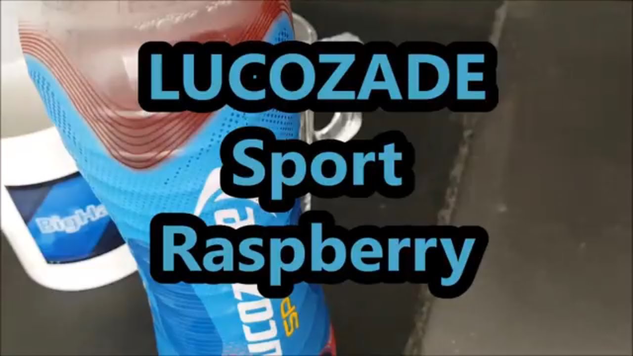 Lucozade Sport - Raspberry 500ml - YouTube