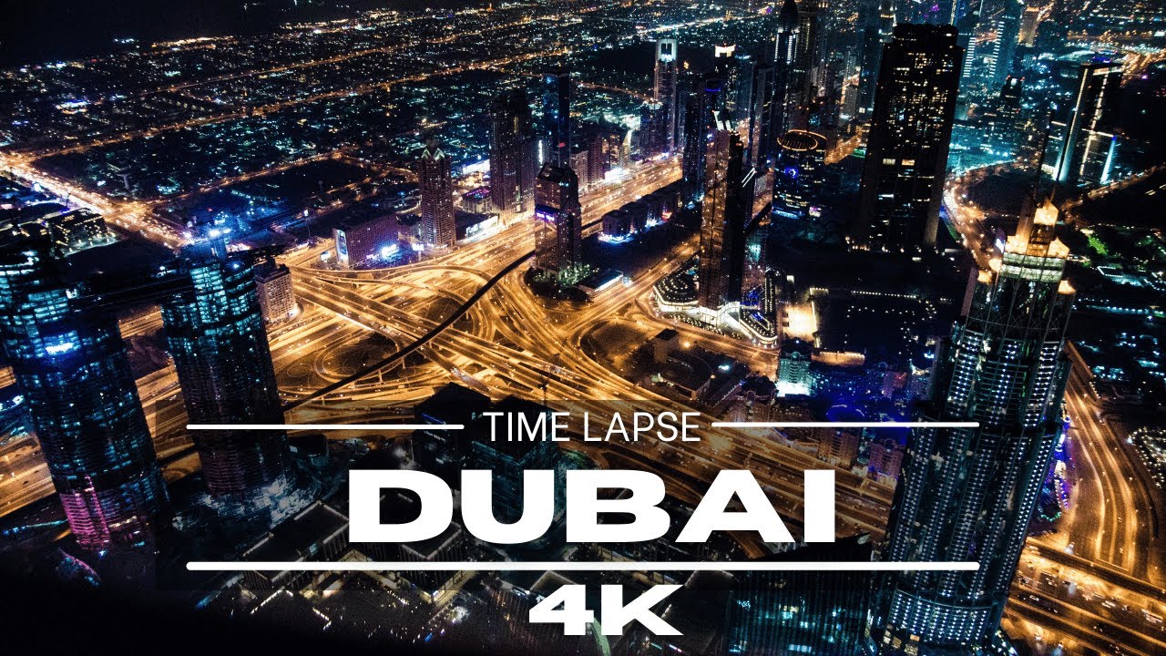 Dubai Time Lapse by drone [4K] - Dubai City Drone View 2021 - United ...