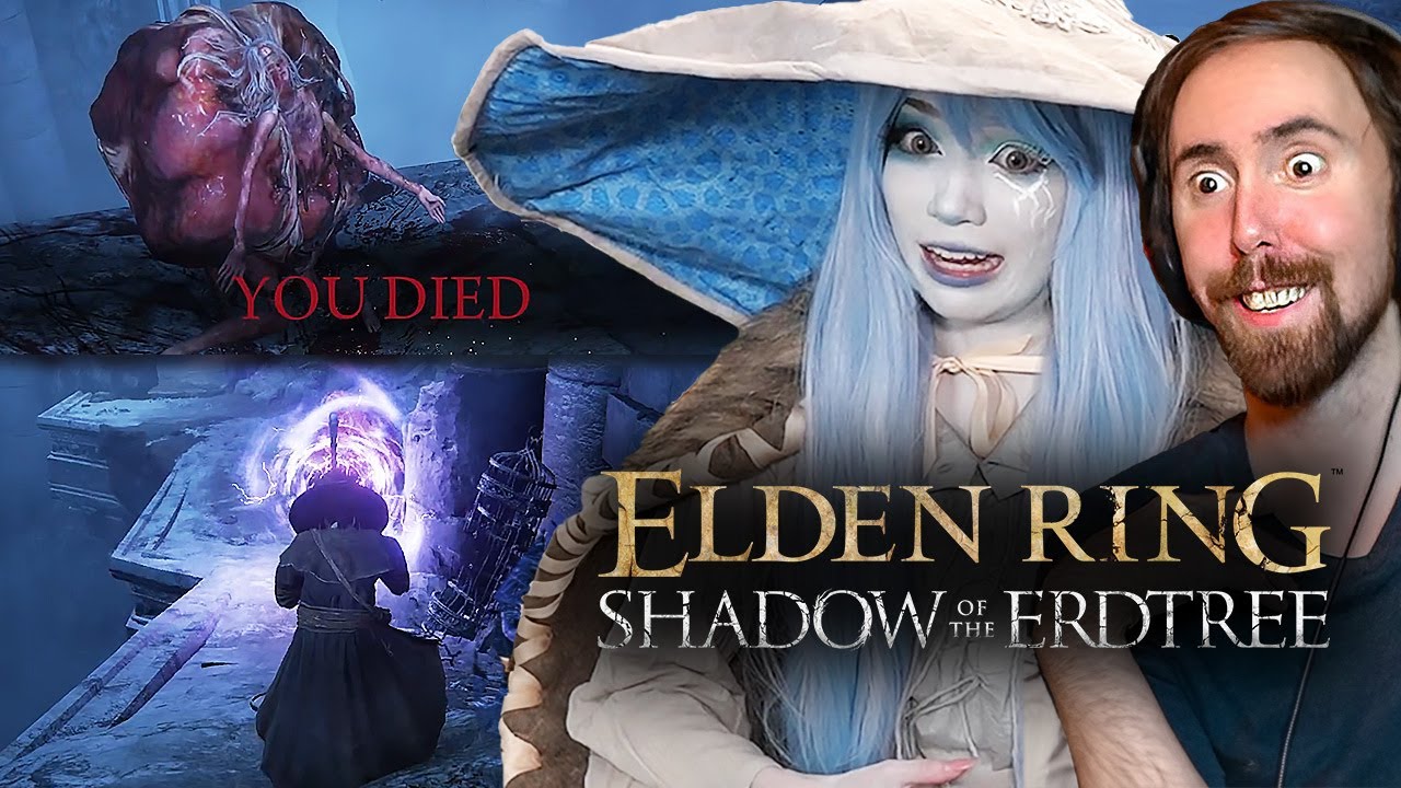 Emiru Plays NEW Elden Ring DLC Shadow Of The Erdtree w/ Asmongold and ...