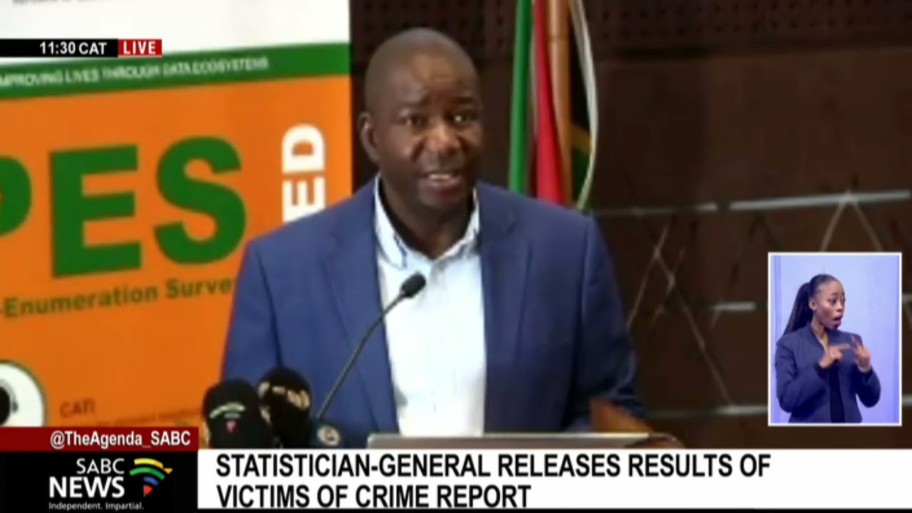 Statistician General Risenga Maluleke releases results of Victims of ...