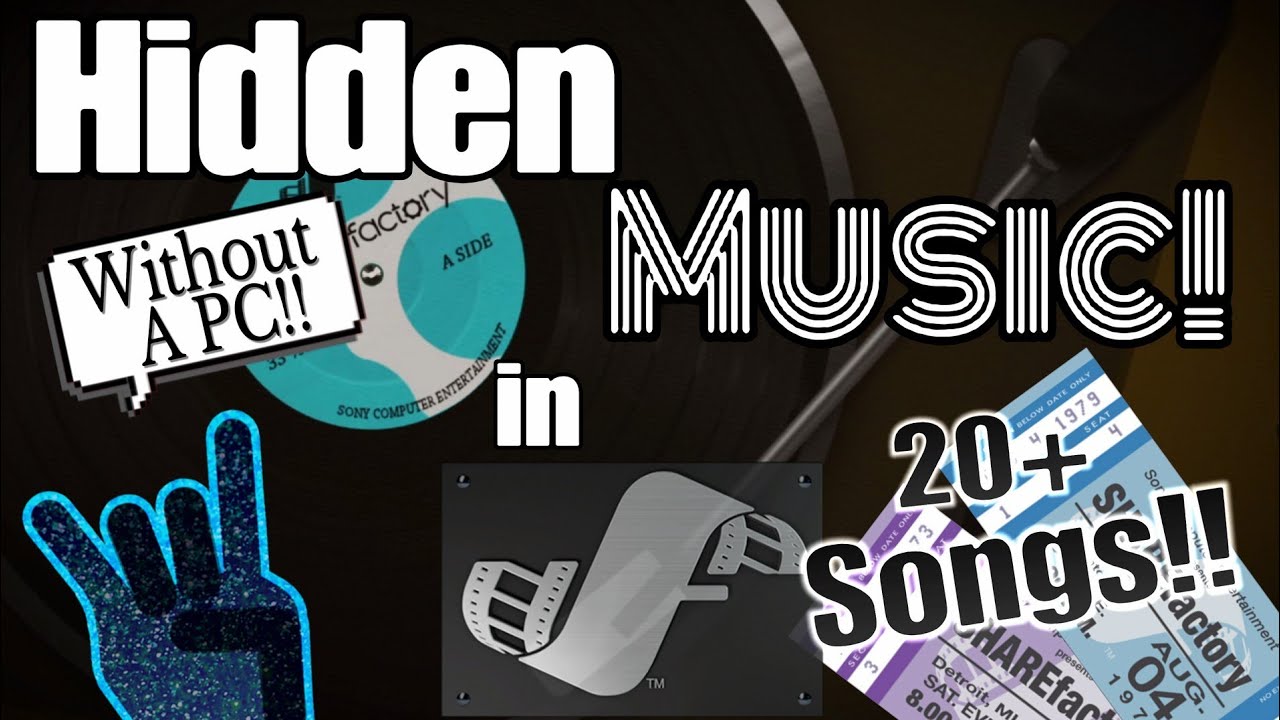 How to access Hidden Music in ShareFactory!! - YouTube