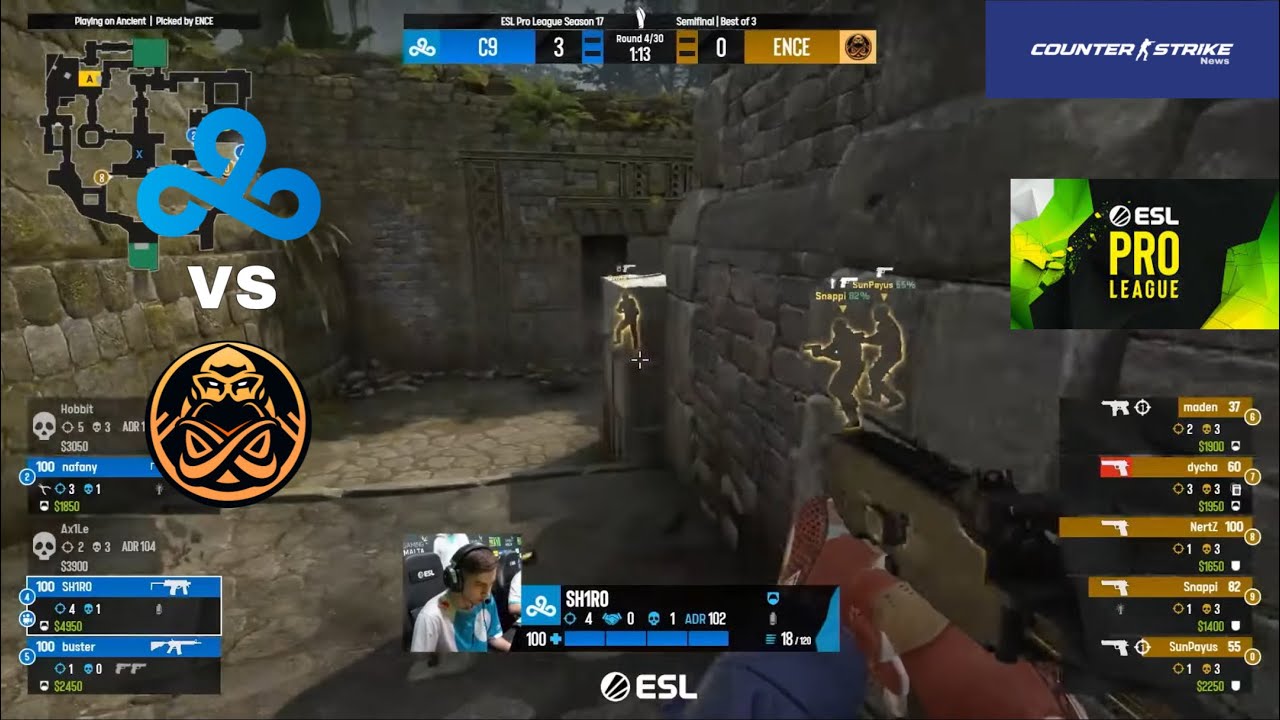 Выход Cloud9 в финал ESL pro league | CS:GO - YouTube