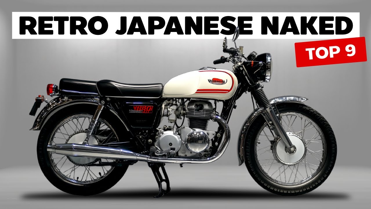 9 RETRO Japanese Naked Motorcycles Perfect for Everyday Riding - YouTube