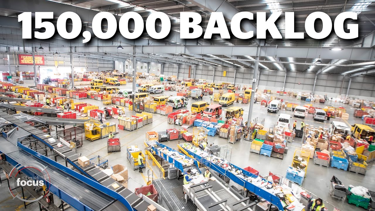 200 packages a minute: Record breaking backlog set to move | nzherald ...