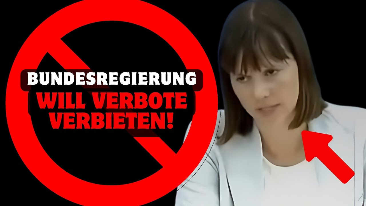 Bundesregierung will Verbote verbieten, verbietet sich aber darüber zu ...