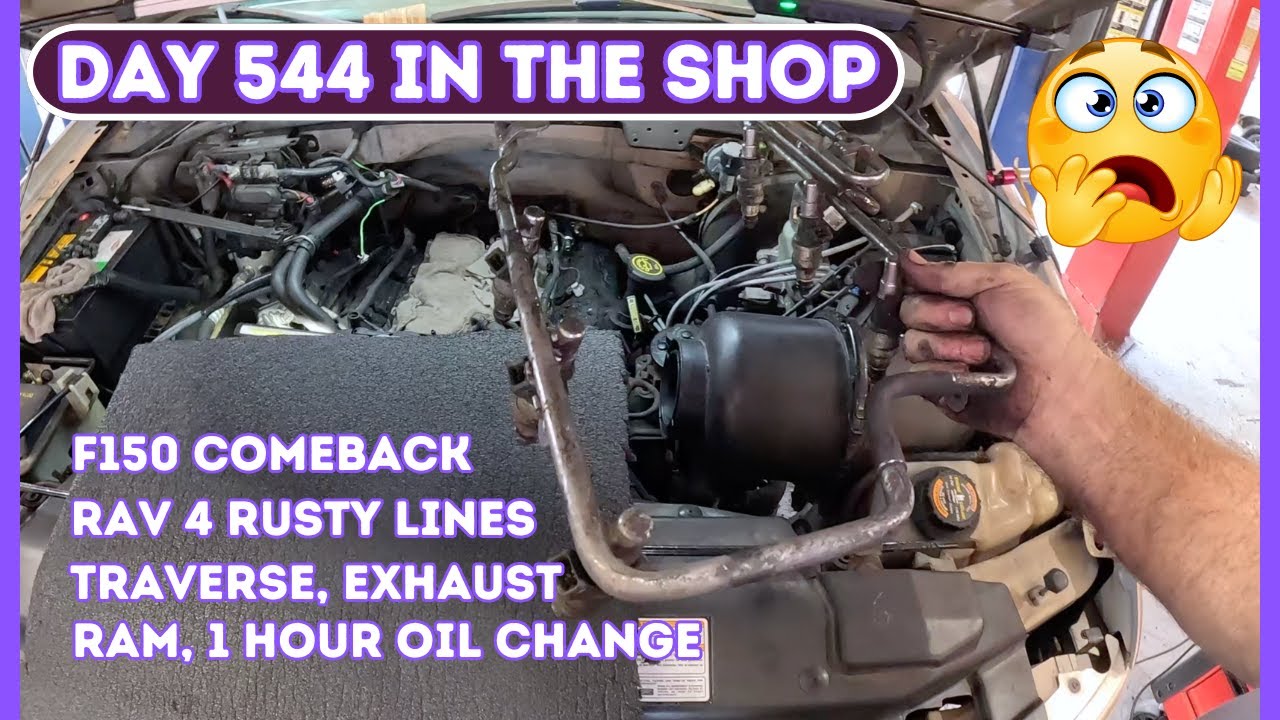 F150 COMEBACK, RAV4 RUSTY LINES, TRAVERSE EXHAUST, RAM LOF, DAY 544 in ...