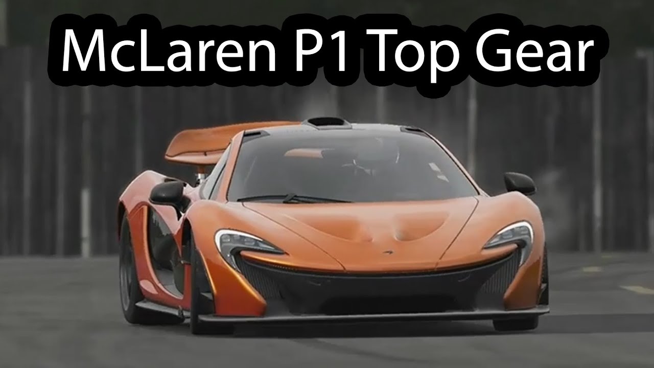 McLaren P1 Top Gear 2014 - YouTube