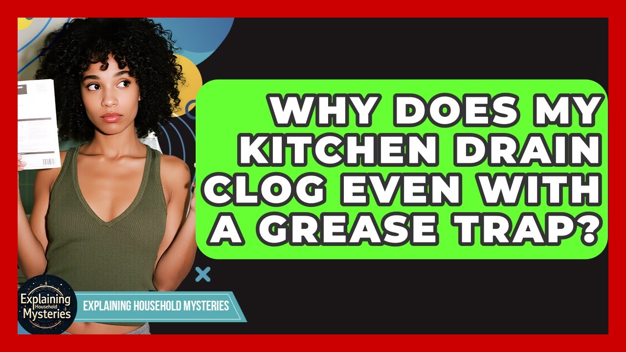 Why Does My Kitchen Drain Clog Even With A Grease Trap? - Explaining ...