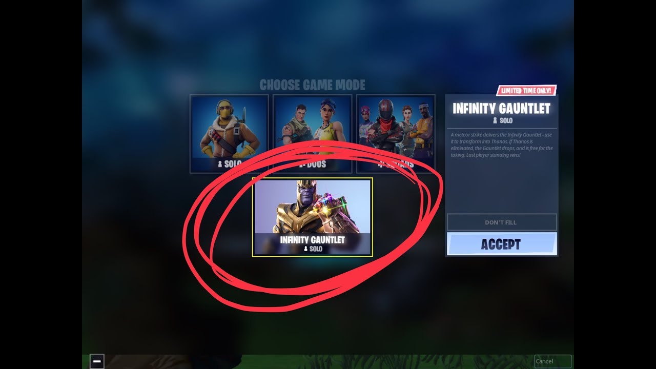 Fortnite Thanos Infinity Goblet Update! What Is This! - YouTube