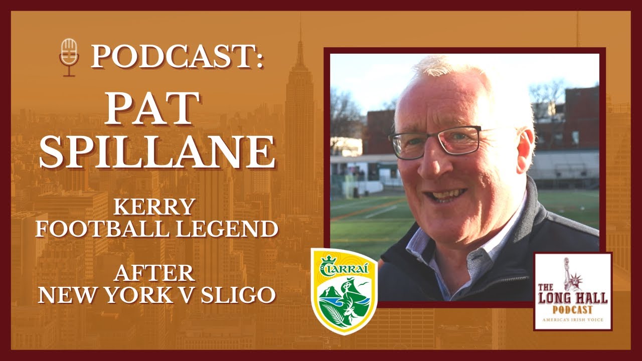 Pat Spillane - Kerry Football Legend Reflects on New York v Sligo - YouTube
