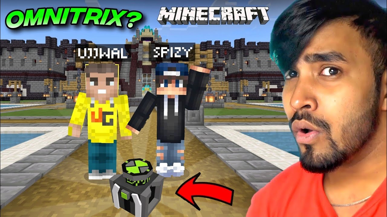 😱 I FOUND OMNITRIX IN @TechnoGamerzOfficial CASTLE MINECRAFT | Techno ...