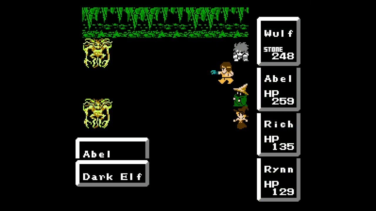Remnants of the Dark Elves | NES Hack Final Fantasy in Another Time | C ...