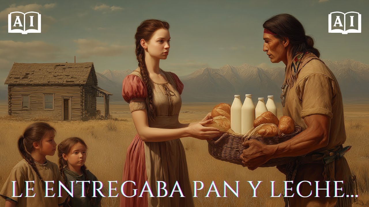 Una mujer entregaba pan y leche a un Apache solitario... Y todo cambió ...
