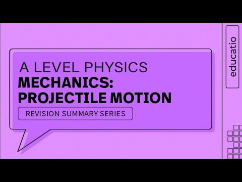 A LEVEL PHYSICS REVISION: PROJECTILE MOTION EXAM QUESTIONS - YouTube