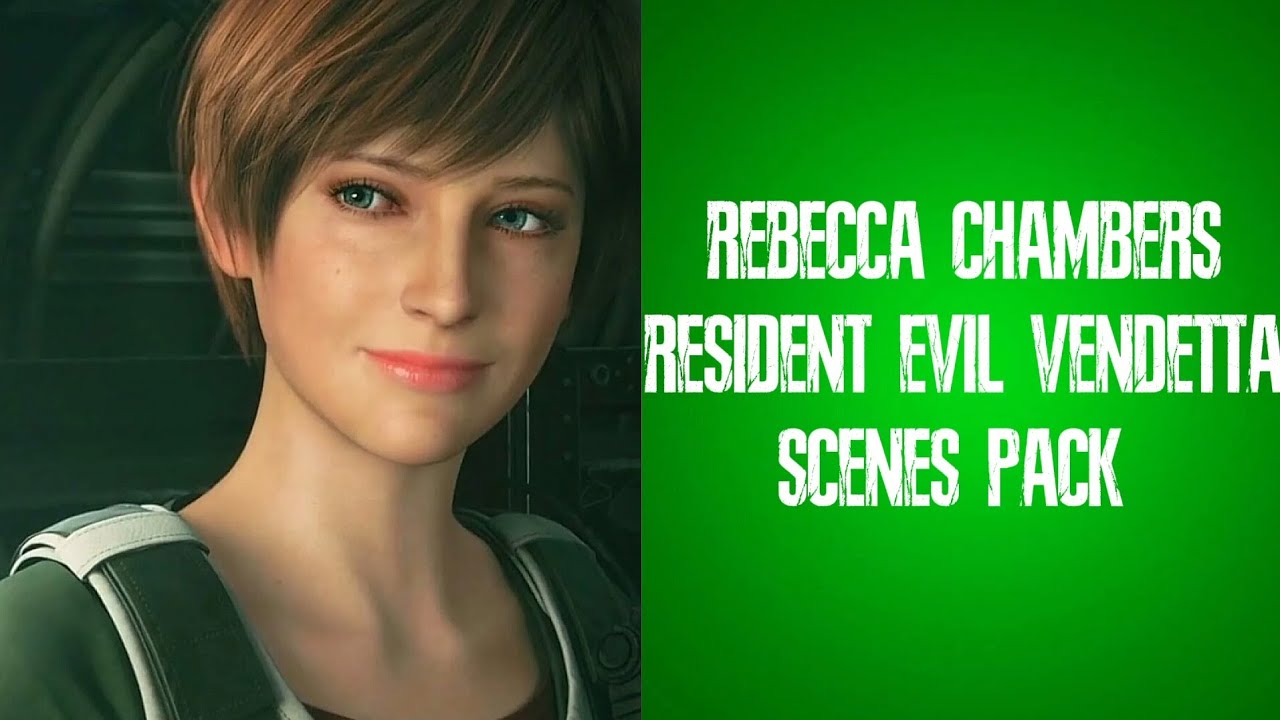 REBECCA CHAMBERS | RESIDENT EVIL VENDETTA | SCENES PACK - YouTube