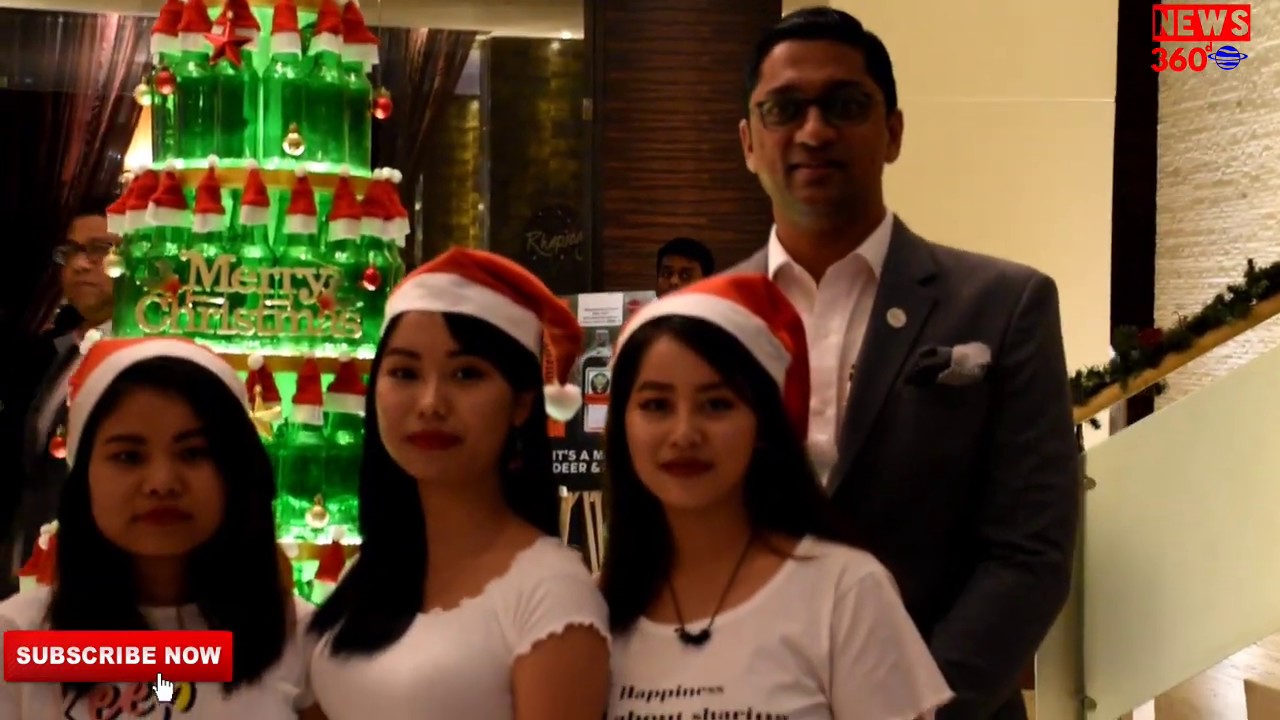 CHRISTMAS TREE LIGHTING | Courtyard by Marriott celebrates a Green ...