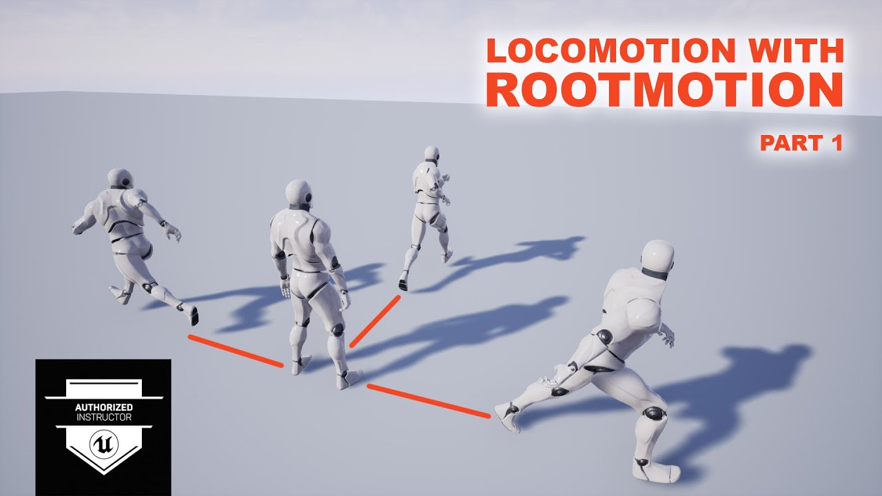 Unreal Locomotion Blendspace With Rootmotion Part 1 Youtube
