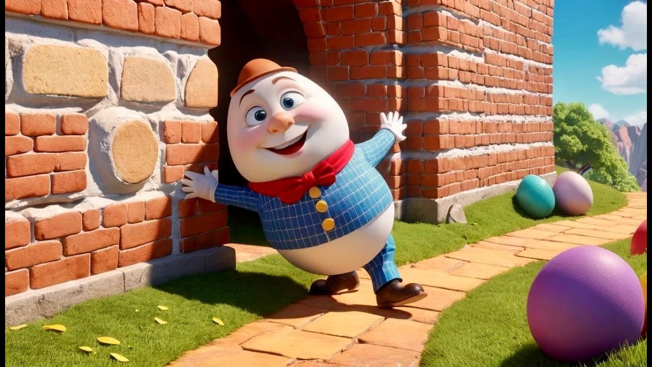 Humpty Dumpty | Classic Nursery Rhyme for Kids | Fun & Educational ...