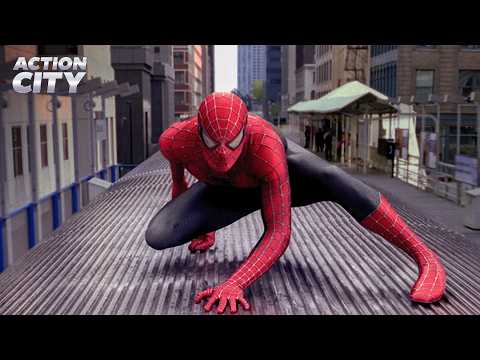 Epic Spider-Man vs. Doc Ock Fight on a Runaway Train | Spider-Man 2 (Tobey Maguire, Alfred Molina)