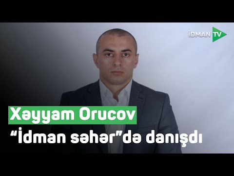 Zorxana üzrə Azərbaycan yığma komandasının böyük məşqçisi Xəyyam Orucov “İdman səhər”də danışdı