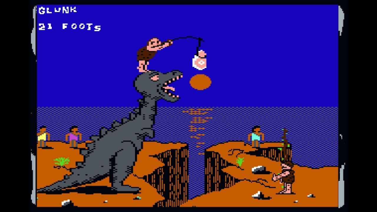 Caveman Ugh-lympics (C64) 1988, Dynamix, Electronic Arts - YouTube