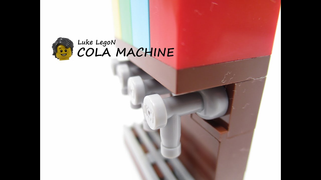LEGO Cola machine - YouTube