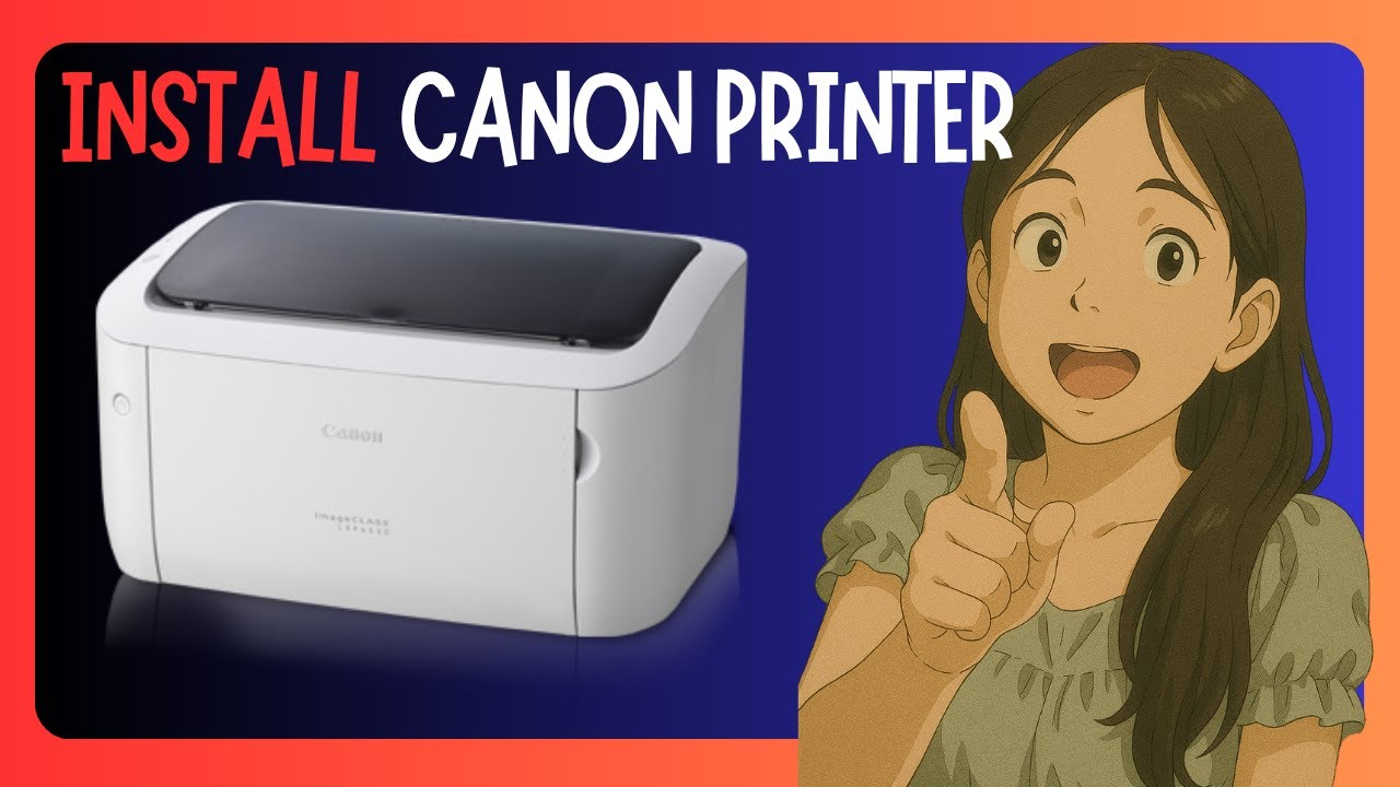 How To INSTALL Canon LBP 6030 6040 Printer Driver In Windows 11 - GUIDE ...