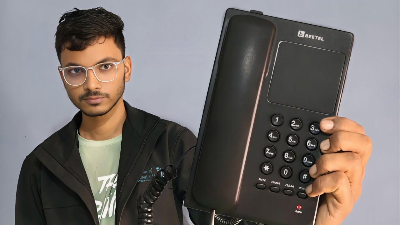 I tried this 500 rupees landline phone in 2025. Beetel G10 landline ...