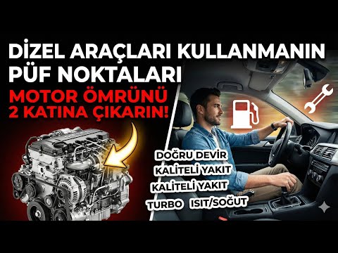 Dizel Aracınızın Ömrünü Uzatacak Altın Kurallar! 🚗💨 (Yakıt Tasarrufu ve Performans)