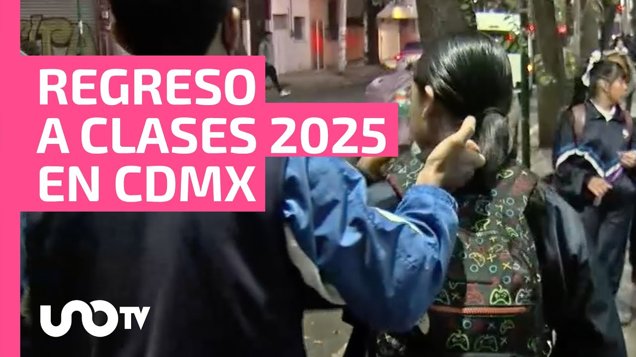 Regreso a clases 2025 en CDMX: con frío, pocos alumnos vuelven a las ...