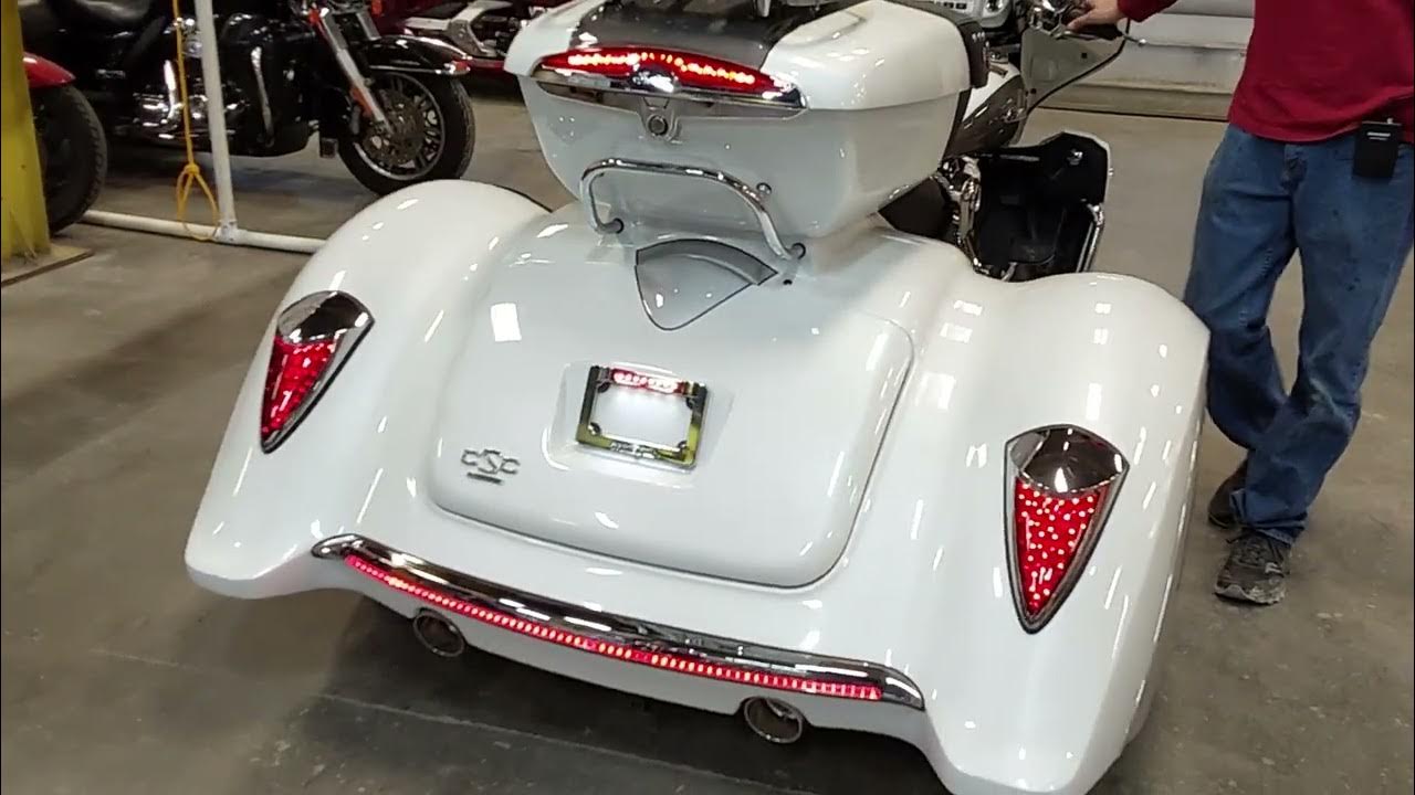 Sold #1558 2020 Indian Roadmaster with New CSC Trike kit. - YouTube