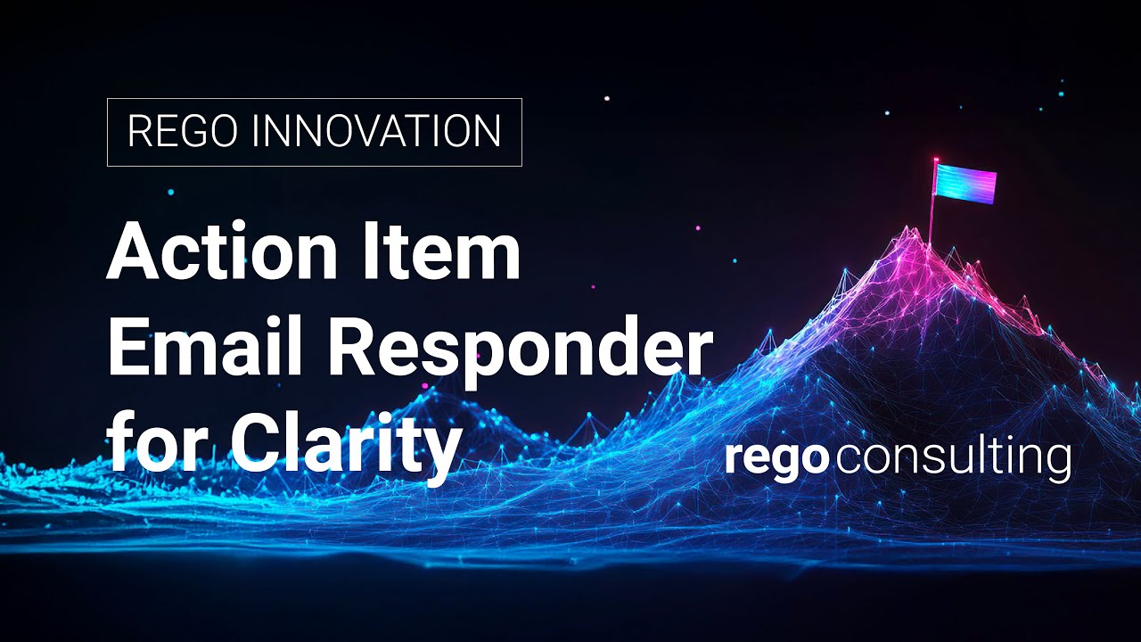 Action Item Email Responder for Clarity - YouTube