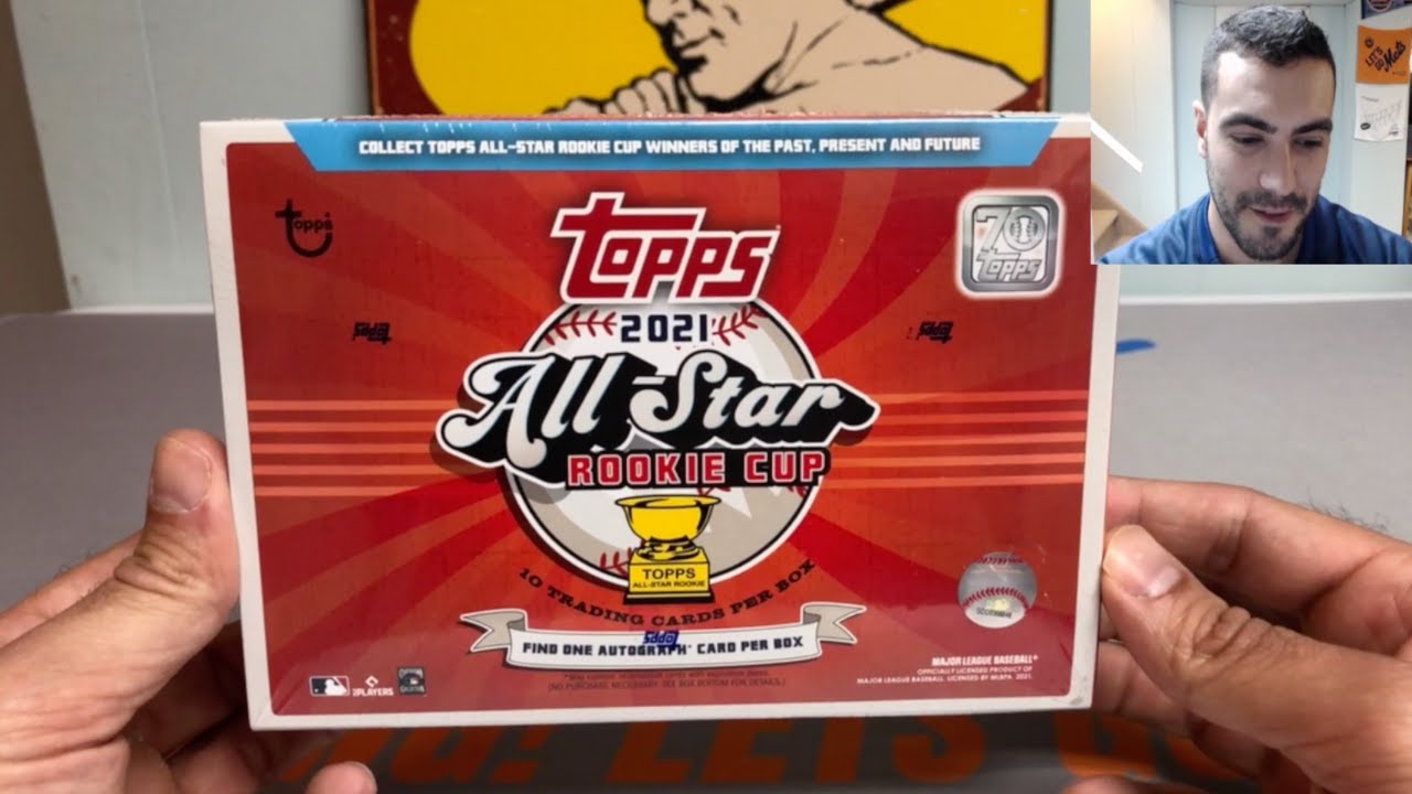 2021 Topps All Star Rookie Cup Box - PC Rookie Auto!!! - YouTube